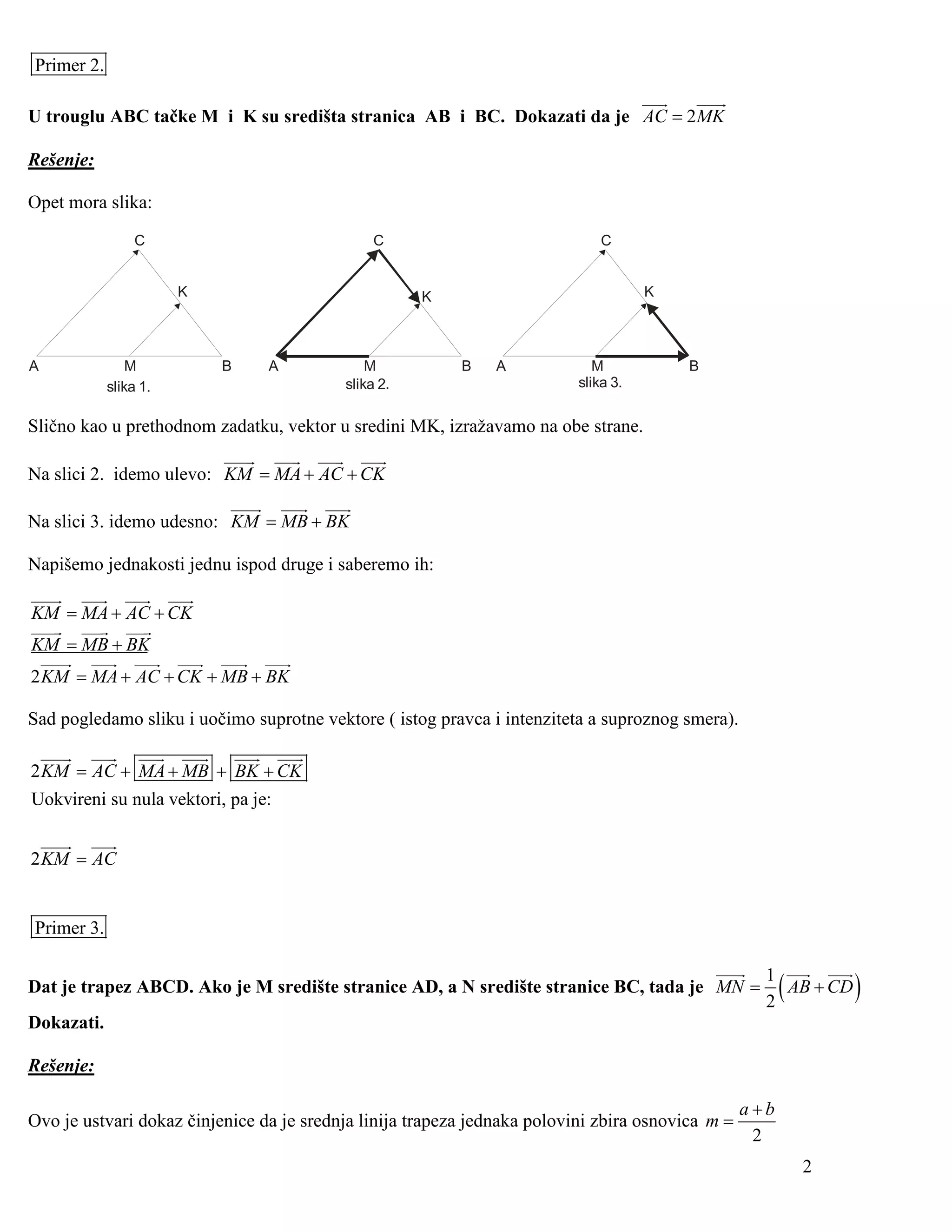 Vektori u ravni_ii_deo | PDF