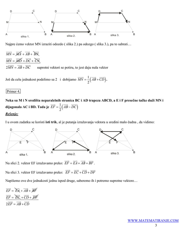 Vektori u ravni_ii_deo | PDF