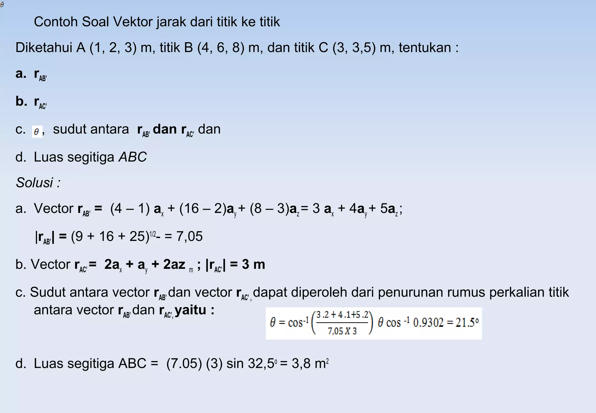 Vektor jarak | PPT