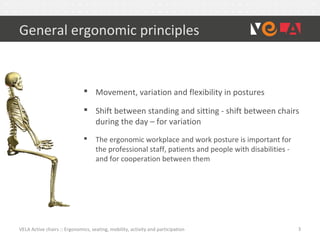 VELA - The worlds best ergonomic chairs | PPT