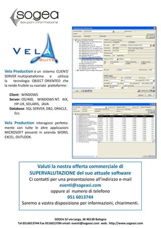 Vela production 2010 | PDF