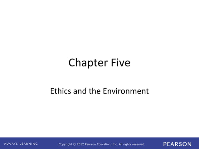 CHAPTER 5 ETHICS AND ENVIROMENT IN BUSINESS ETHICS | PDF