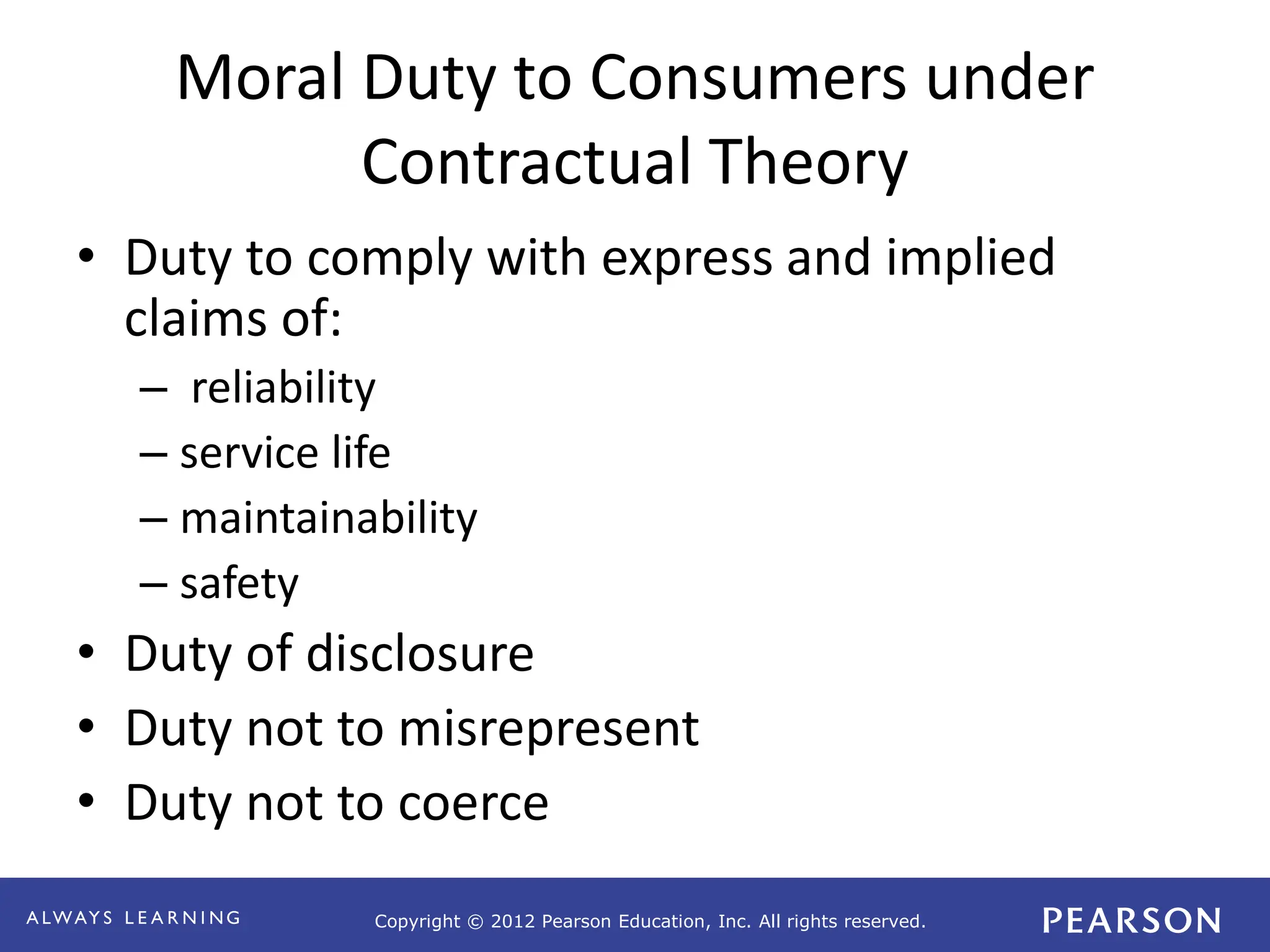 CHAPTER 6 ETHICS OF CONSUMER PRODUCTION AND MARKETING | PDF
