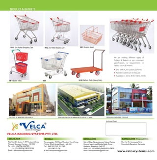 Velca Racking Systems Private Limited, Gurgaon, racks | PDF | Malls ...