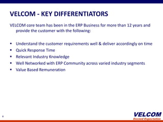 Velcom corporate presentation | PDF | Business | Business and Finance