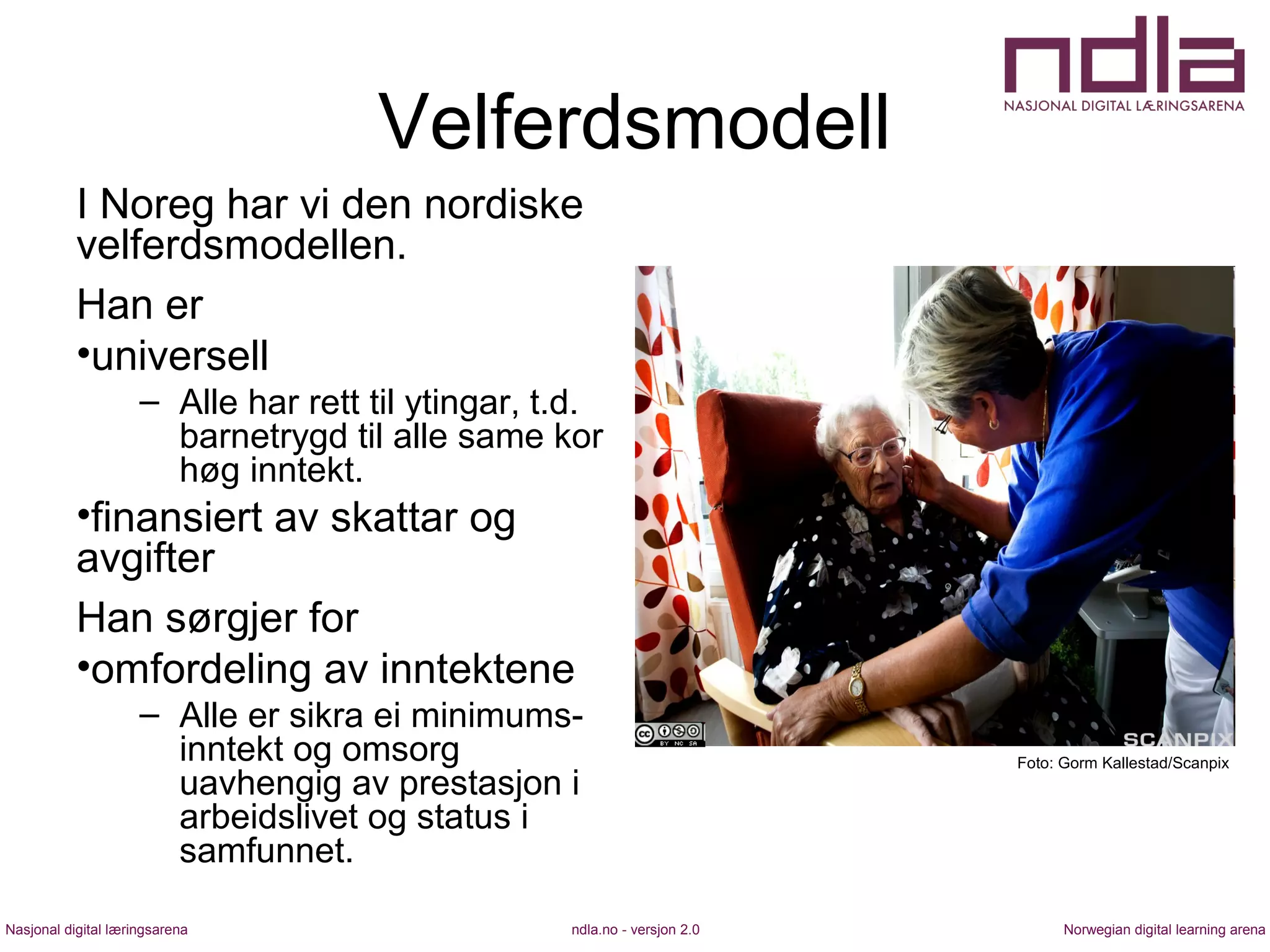 Velferdsstaten presentasjon nn | PPT