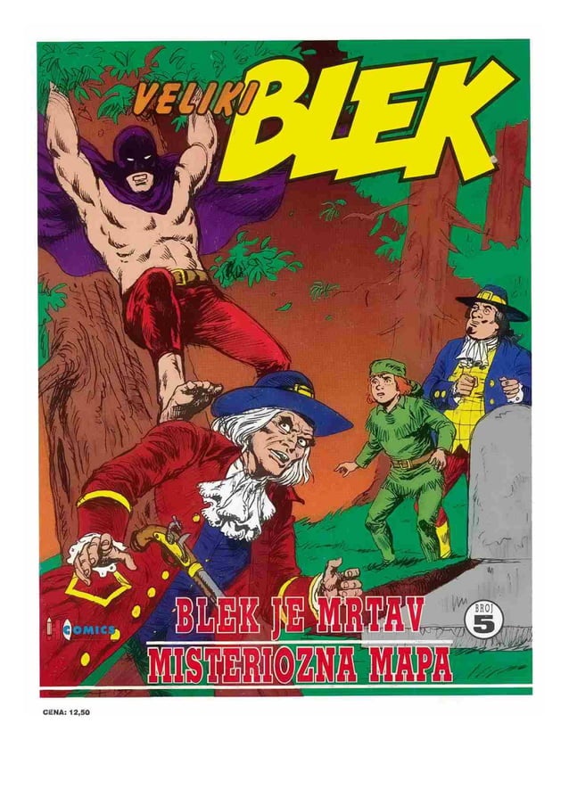 Veliki blek HO 05 - Blek je mrtav - Misteriozna mapa | PDF
