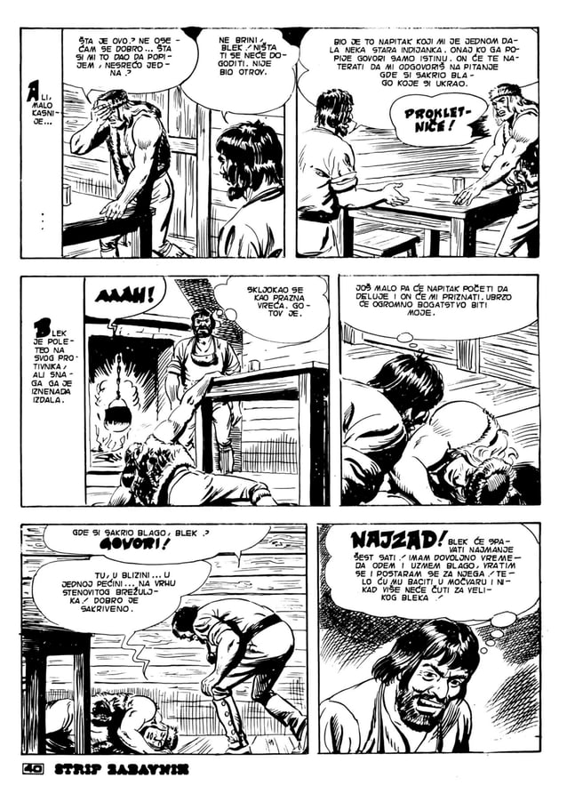 Veliki Blek Strip Zabavnik 052 - Bekstvo | PDF