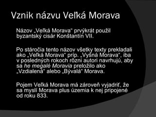 Velka Morava David Jandek | PPT