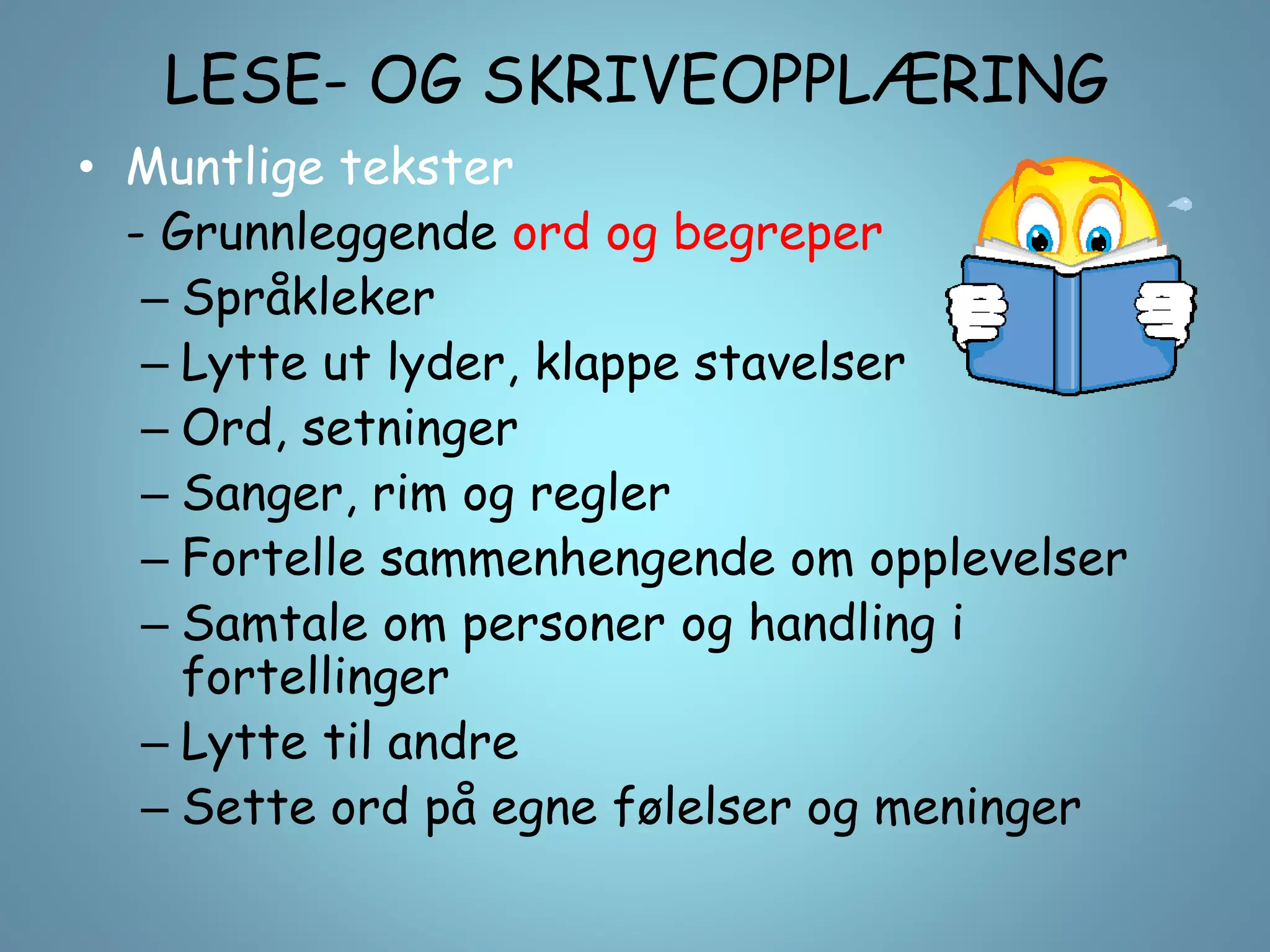 Velkommen til foreldreskole | PPT