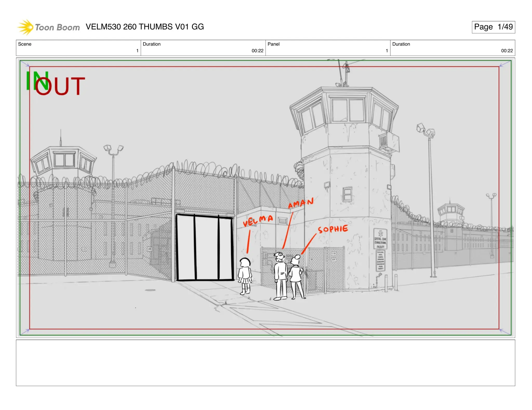 Storyboards for the animated televsion show Velma, by Gina Gress | PDF