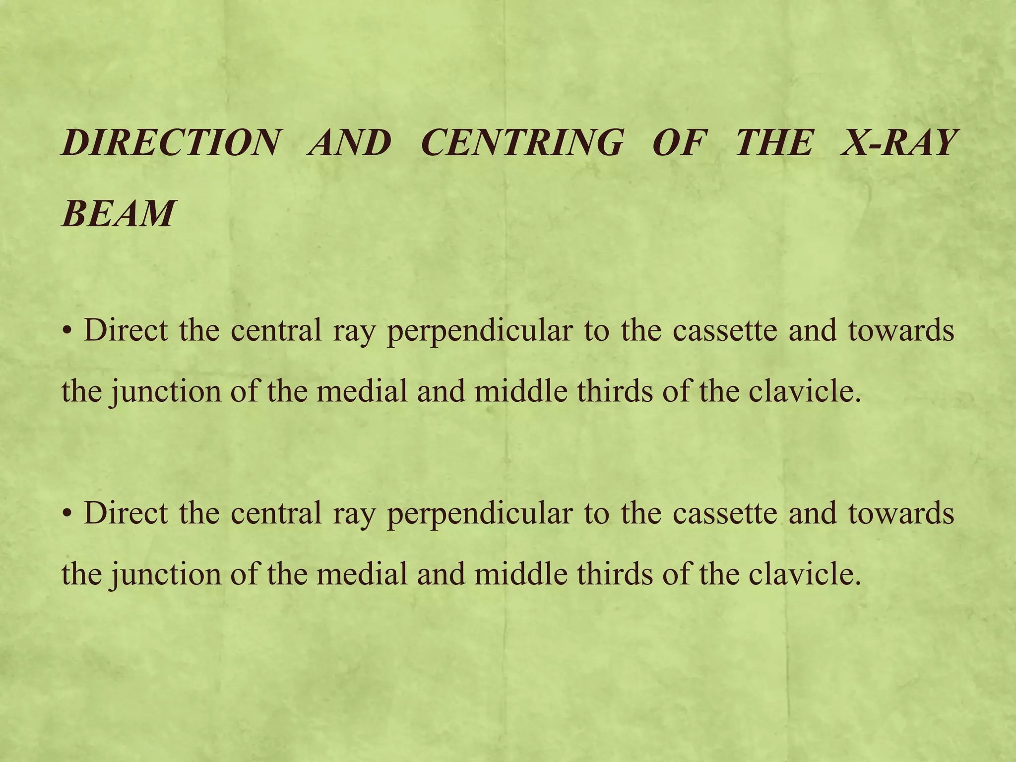 RIBS AND STERNUM RADIO-GRAPHIC PROJECTIONS | PPTX