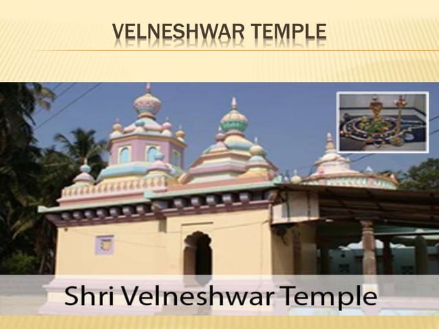 Velneshwar Beach and Temple | PPTX