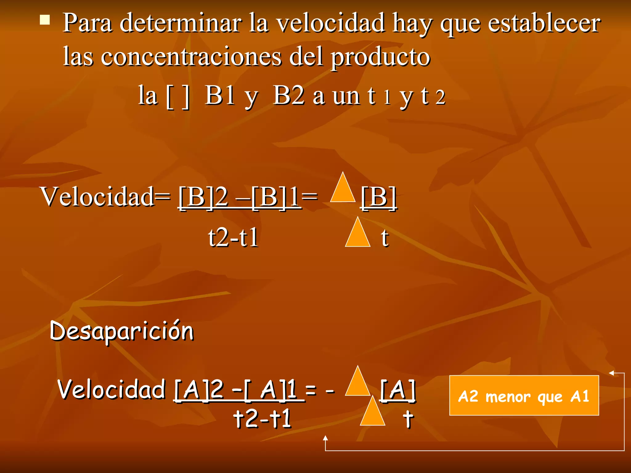 Velocidad De Reaccion | PPT