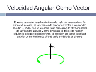 Velocidad Angular | PPTX