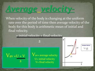 Velocity | PPTX