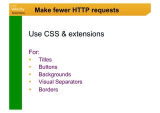 Mobile Web High Performance | PPT