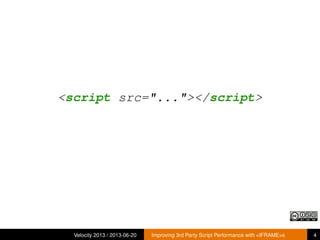 Improving 3rd Party Script Performance With IFrames | PDF