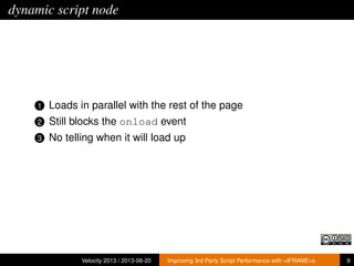 Improving 3rd Party Script Performance With IFrames | PDF