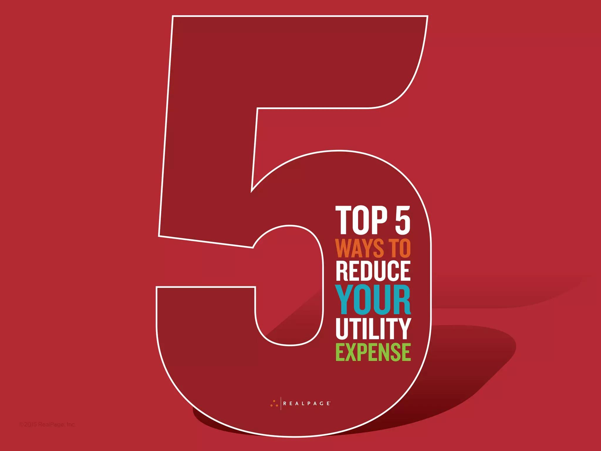 Top 5 Ways to Reduce Your Utility Expense | PDF