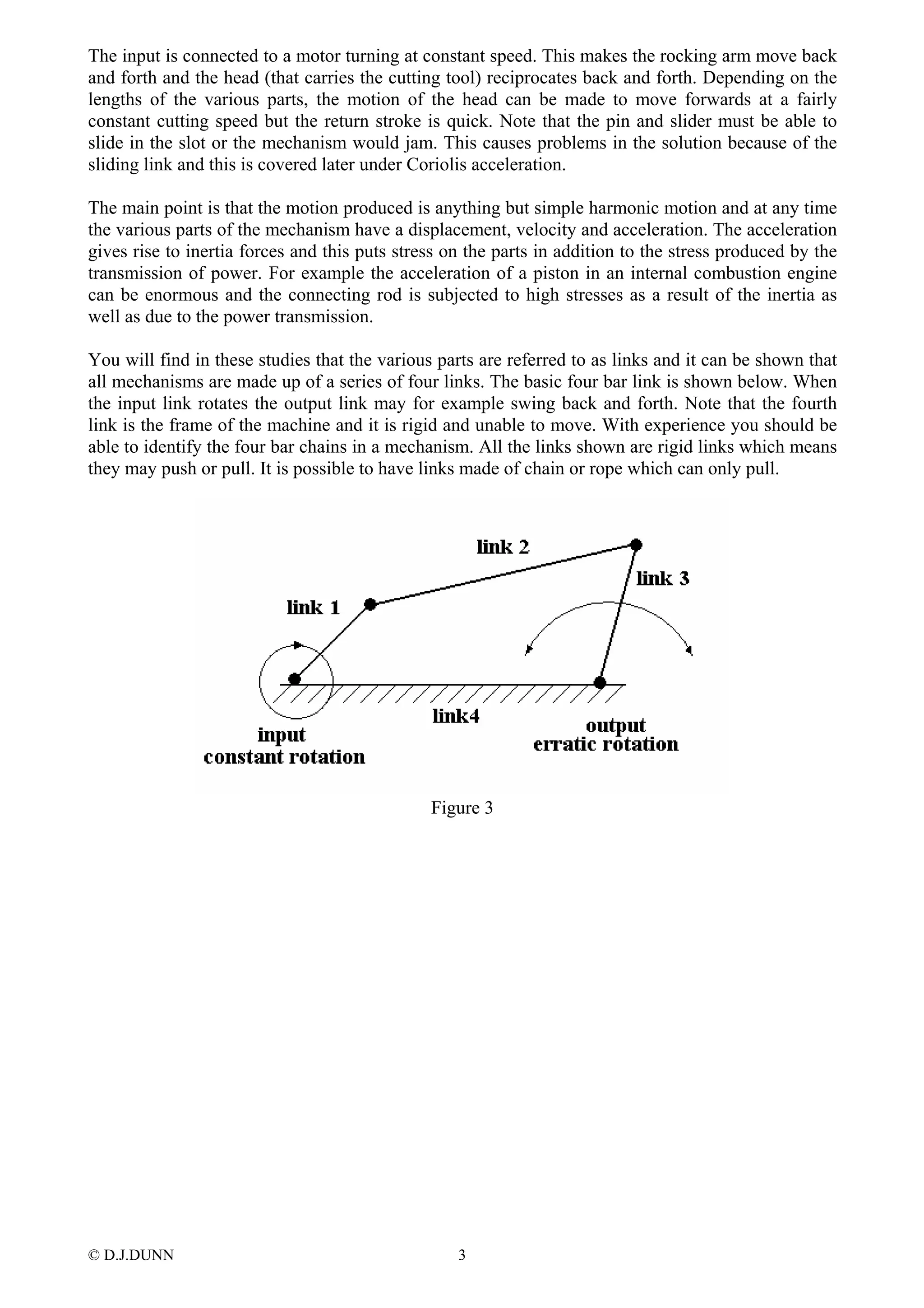 Velocity & acceleration diagrams | PDF