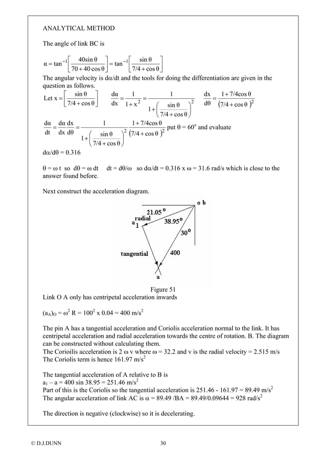 Velocity & acceleration diagrams | PDF | Physics | Science