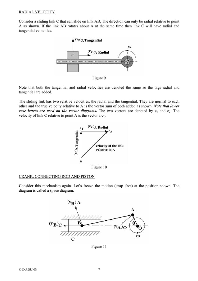 Velocity & acceleration diagrams | PDF | Physics | Science