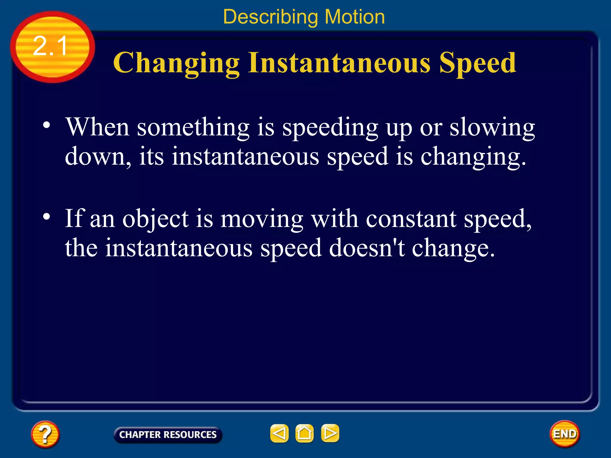 Velocity and acceleration | PPT