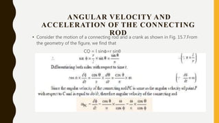 Velocity and acceleration | PPTX