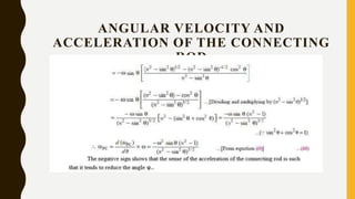 Velocity and acceleration | PPTX