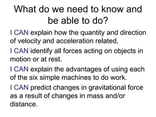Velocity and Acceleration PowerPoint.ppt