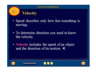 Velocity and Acceleration PowerPoint.ppt