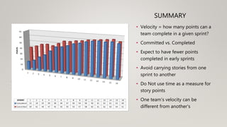 Velocity and Story Pointing | PPTX