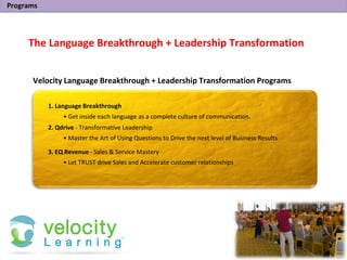 Why Velocity Learning is the next Big thing? | PDF