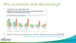 Velocity in Small Business - Auto Decisioning | PPT