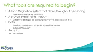 Velocity in Small Business - Auto Decisioning | PPT