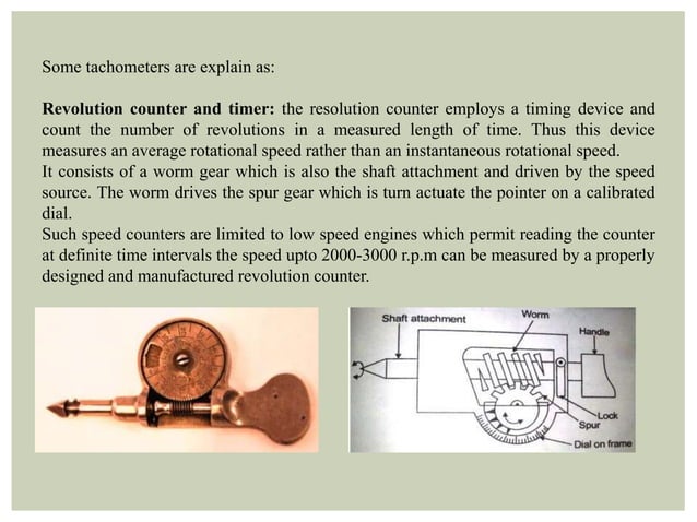 Various Velocity measuring instruments, LINEAR AND ANGULAR | PPTX ...