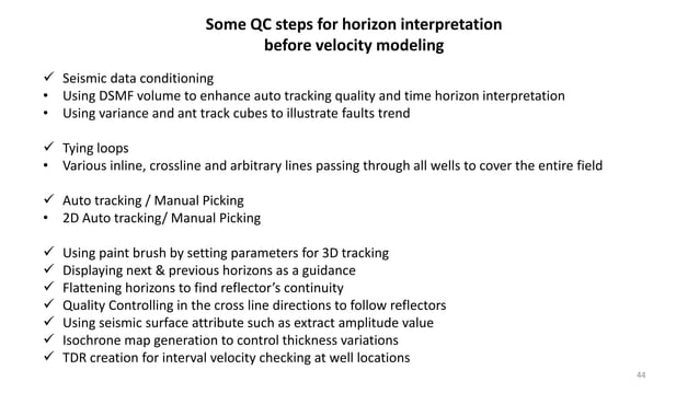 Velocity model building in Petrel | PDF | Geology | Science