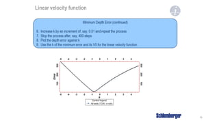 Velocity model building in Petrel | PDF