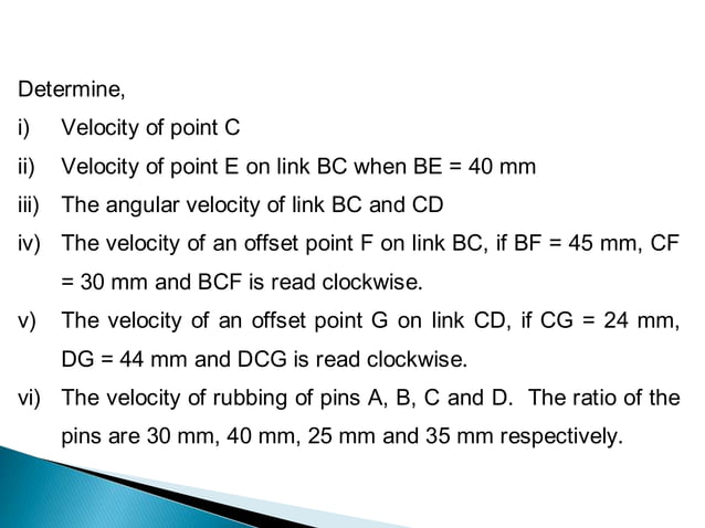 Velocity of mechasnism_by_graphical | PPTX | Physics | Science