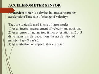 Velocity sensors in_robotics | PPTX