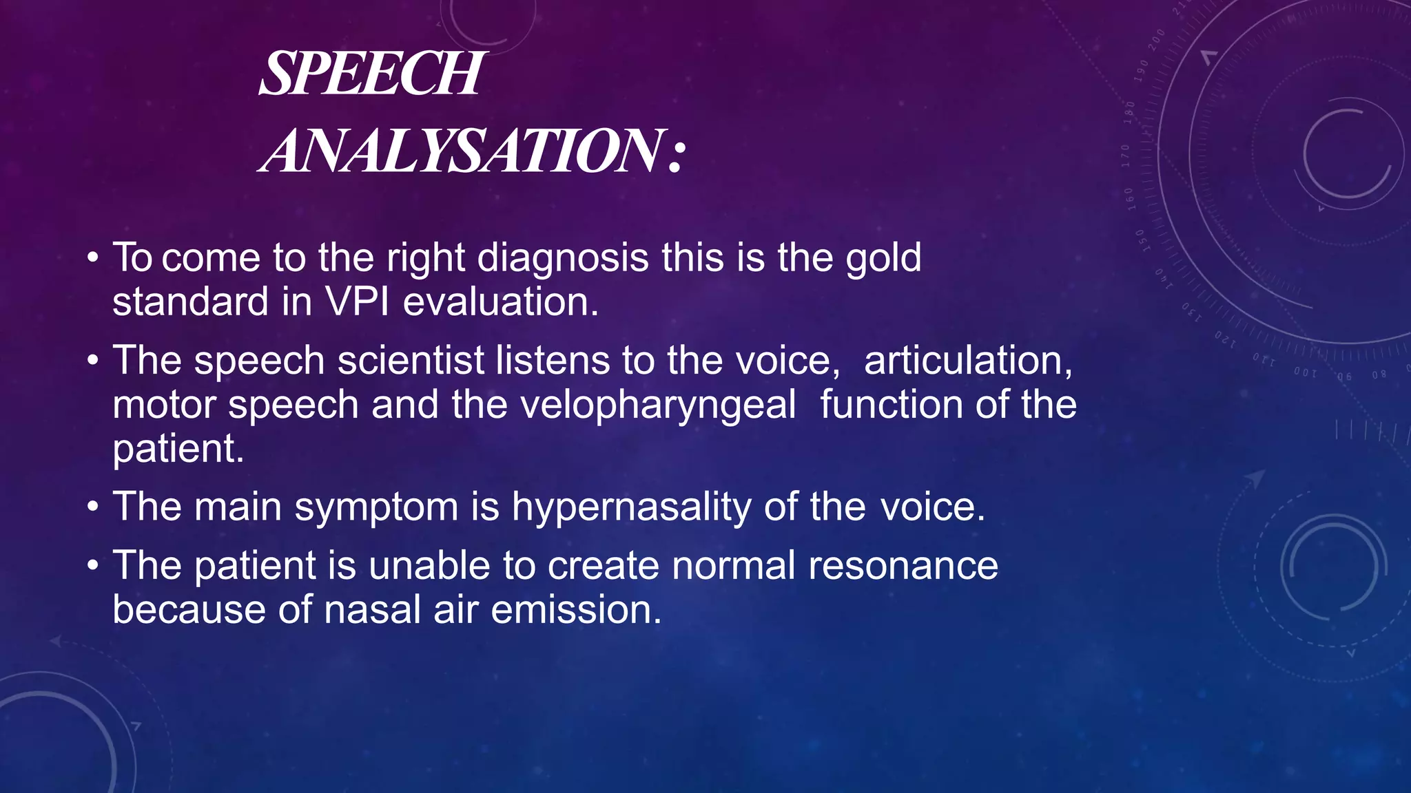 Velopharyngeal dysfunction | PPTX