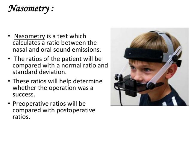 Velopharyngeal insufficiency parag