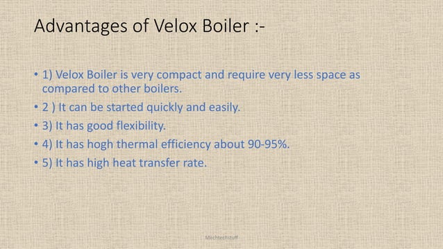 Velox boiler | PPT