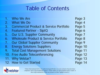Velstar Company Overview 06.2011 | Free Download