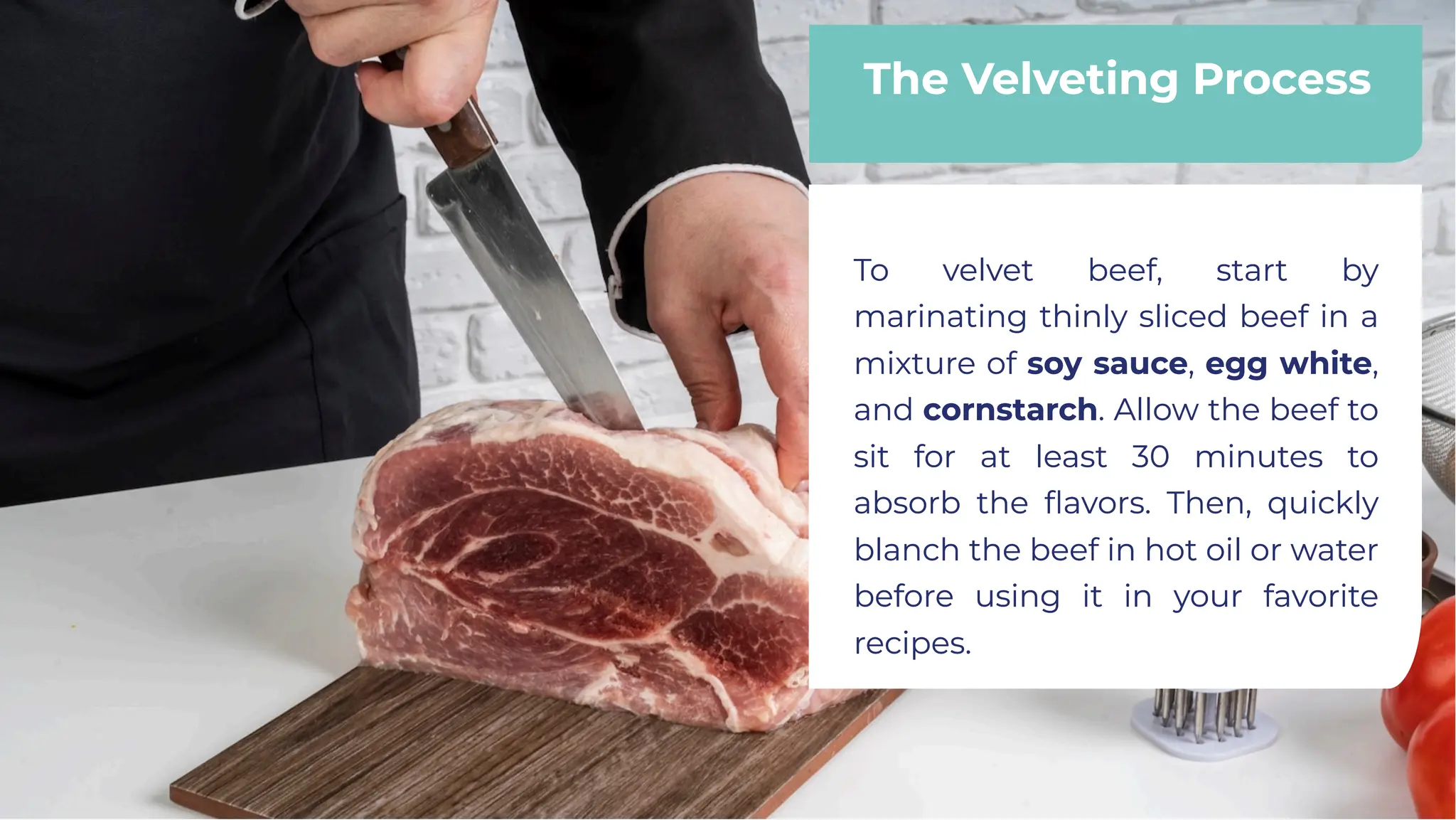 Velveting Beef | PDF | Cooking | Food & Drink