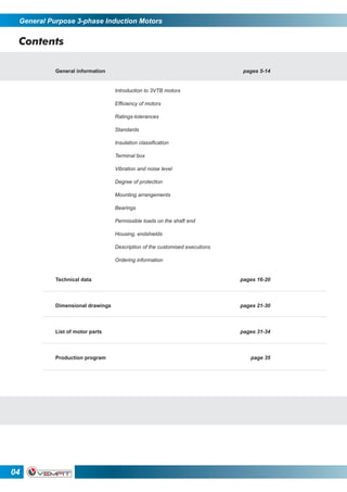 Двигатели серии 3VTB Vemat Motori | PDF