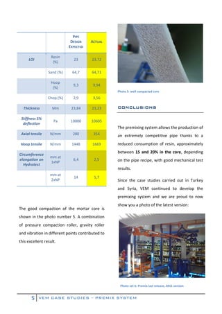 Vem case studies - Premix system | PDF | Science