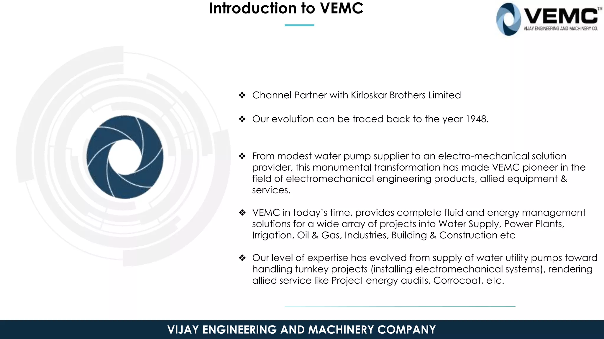 Get know about Vemc overall profile | PPT