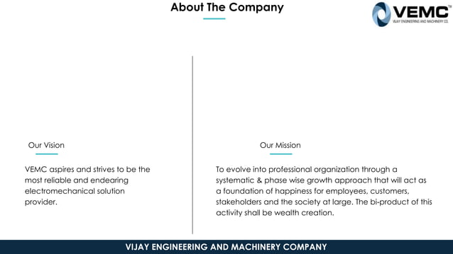 Get know about Vemc overall profile | PPT